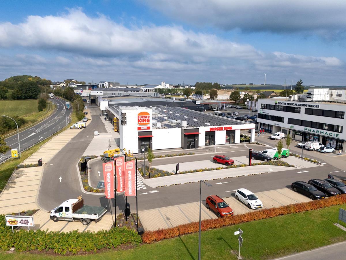 Abriss und Neubau eines Schnellrestaurants in Marnach